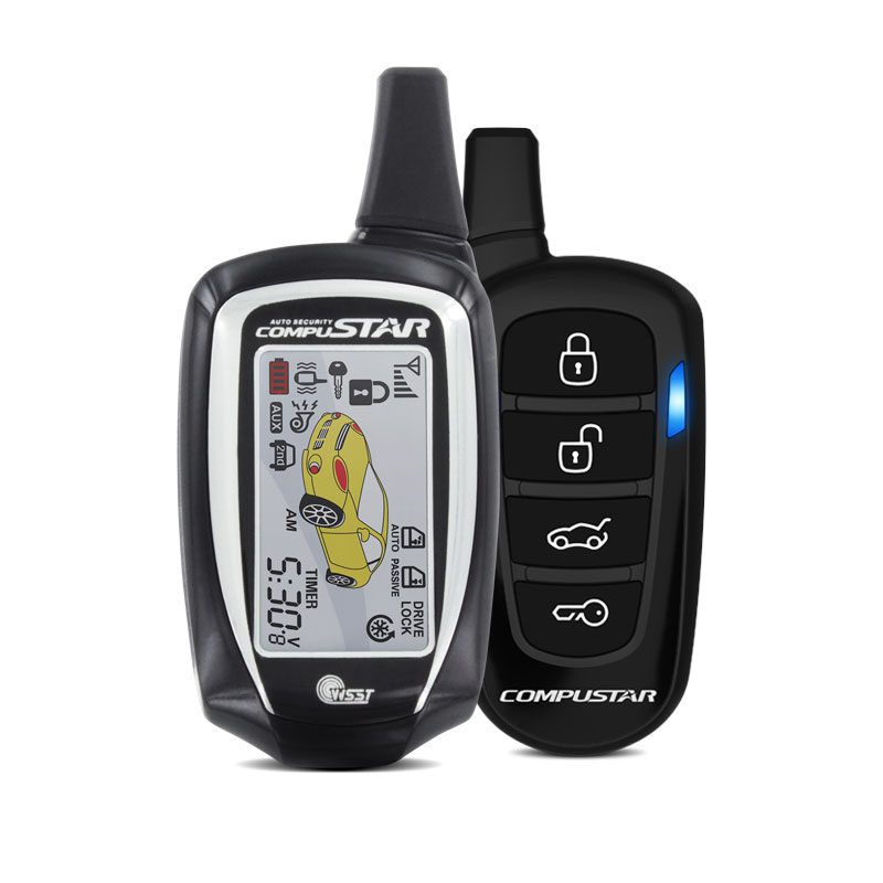 PRIME 2W803 2-Way LCD, 1-Mile Range Remote Kit | Compustar