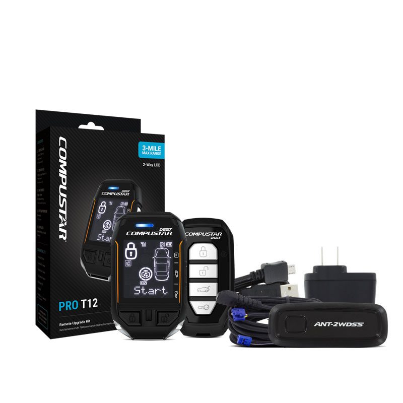 T12 2-Way LCD Remote Start & Security System | Compustar