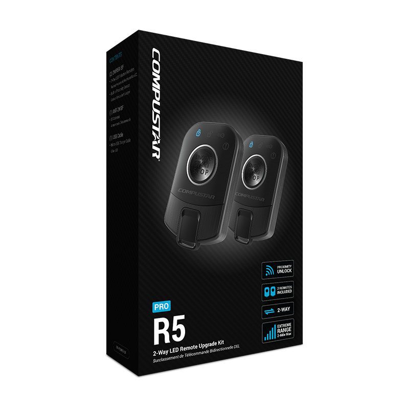 PRO R5 2-Way LED Remote Start & Security System | Compustar